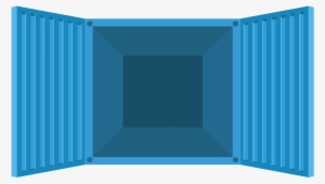 20' Steel Dry Cargo Container - Architecture PNG Image | Transparent ...