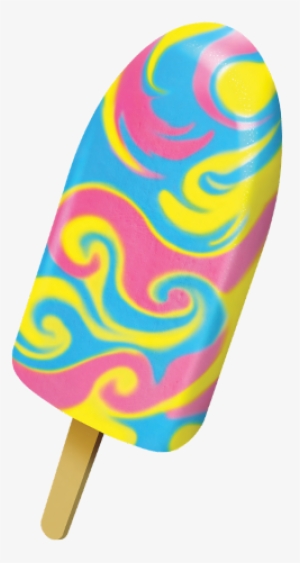 Rainbow Popsicle Png Vector Black And White - Ice Cream PNG Image ...