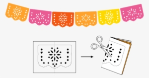 Printable Mexican Papel Picado Templates PNG Image | Transparent PNG ...