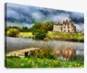 Ripley Castle 1 Canvas Print - Painting PNG Image | Transparent PNG ...