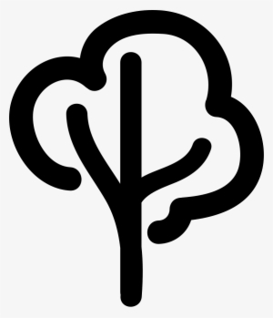 Tree Gross Outline Comments - Tree Icon PNG Image | Transparent PNG ...