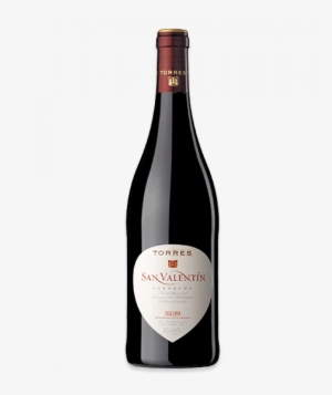 Torres San Valentin Red - San Valentin Red Wine PNG Image | Transparent ...