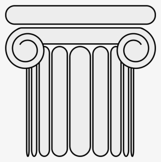 File - Pillar Ionic - Svg - Ionic Column PNG Image | Transparent PNG ...