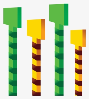 Column Standing In Front Of A Road Sign, Column, Vector, - Euclidean ...