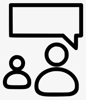 One Person Talking - Portable Network Graphics PNG Image | Transparent ...