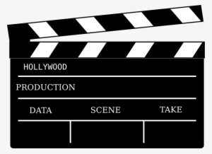 Jpg Transparent Cinema Action Prop Clip Art At Clker - Clapper Board ...