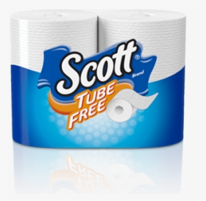 Scott Tube Free Toilet Paper - Scott Paper Towels PNG Image ...
