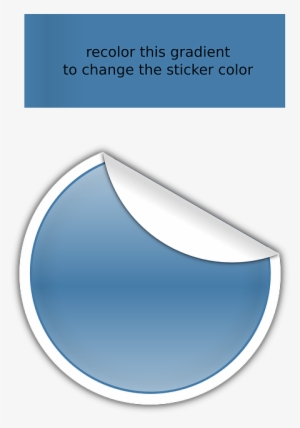 Sign, Blue, Circle, Advertising, Vector, Post, Peel - Post It Circular ...