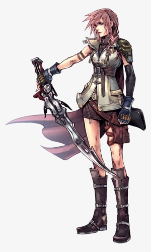 Lightning - Final Fantasy Lightning Art PNG Image | Transparent PNG ...