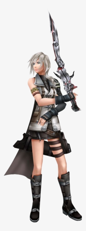 Final Fantasy Sitting - Lightning Final Fantasy Png PNG Image ...