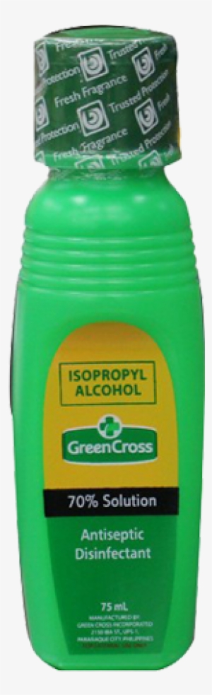 Greencross Isopropyl Alcohol 70% Solution 75ml Greencross - Alcohol PNG ...