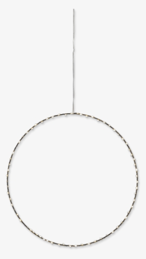 Black Metal Circle Led Light Decoration - Black Metal PNG Image ...