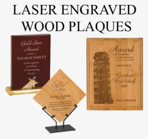 Custom Laser Engraved Wood Plaques - Environmentally Conscious Bamboo ...