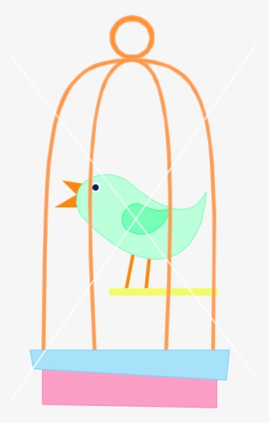 Birdcage Clipart Parrot Cage - Bird In Birdcage Clipart PNG Image ...