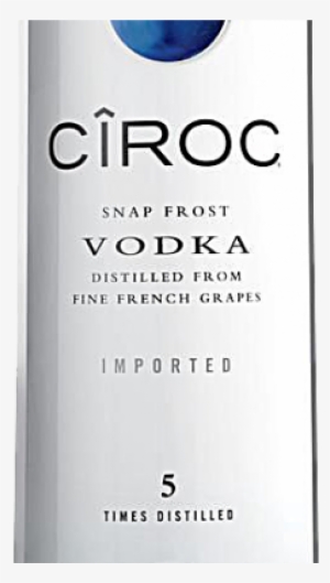 Ciroc 750ml - Ciroc Vodka Miniature 5cl PNG Image | Transparent PNG ...