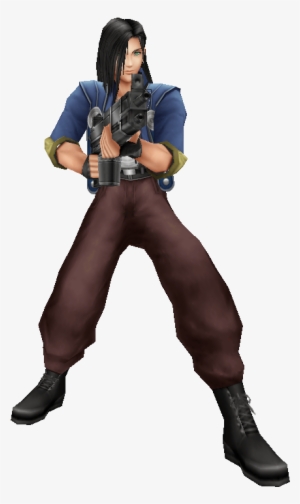 "the Man With The Machine Gun" - Final Fantasy Machine Gun PNG Image ...