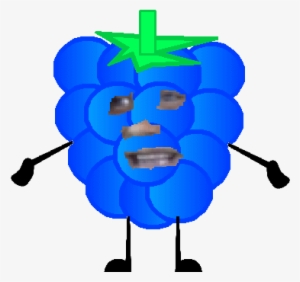 Weird Blue Raspberry - Bfdi Raspberry PNG Image | Transparent PNG Free ...