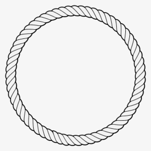 Rope Circle Cliparts - Circle Rope Vector Png PNG Image | Transparent ...