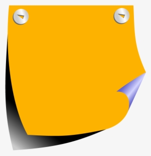 Postit - Post It Orange Png PNG Image | Transparent PNG Free Download ...