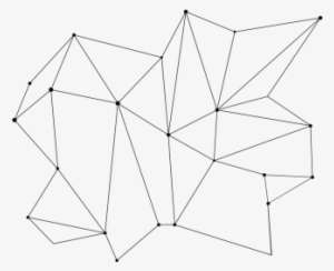Creative Abstract Geometric Lines With Polygon Shapes, - News PNG Image ...