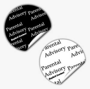 Parental Advisory Red Png Clipart Transparent - Parental Advisory In ...