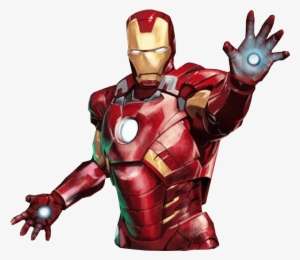 Avengers Iron Man Deluxe Mini Bust PNG Image | Transparent PNG Free ...