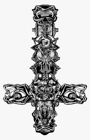 Inverted Cross Tattoo Designs