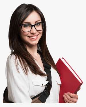Learn More - College Girl Student Png PNG Image | Transparent PNG Free ...