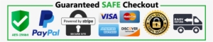 Guaranted Safe Checkout - Safe And Secure Checkout PNG Image ...