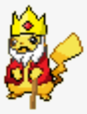 King Pikachu - Pikachu Sprite PNG Image | Transparent PNG Free Download ...