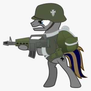 Germane Soldier By Bronyvagineer On Deviantart Png - My Little Pony ...