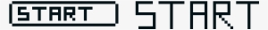 Start Button - Start Button Pixel Transparent PNG Image | Transparent ...