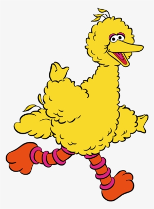 Big Bird Vector - Big Bird Sesame Street Clipart PNG Image ...