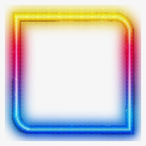 Colorful Glowing Frame - Online Chat PNG Image | Transparent PNG Free ...
