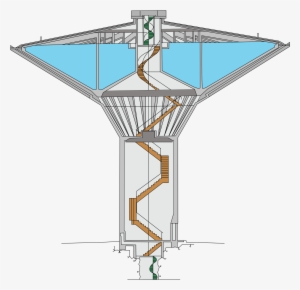 Open - Water Tower Cross Section PNG Image | Transparent PNG Free ...