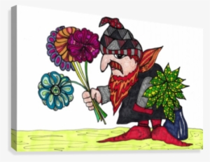 Spring Elf Canvas Print - Illustration PNG Image | Transparent PNG Free ...