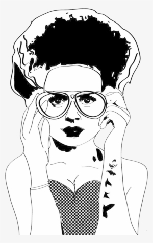 Modern Day Bride - Bride Of Frankenstein Png PNG Image | Transparent ...
