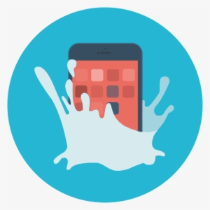 Cracked Screen And Liquid Damage - Mobile Accidental Damage Icon PNG ...
