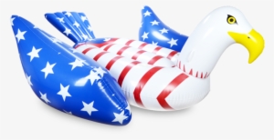 Bald Eagle American Flag Pool Float By Mimosa Inc - Inflatable Pool ...