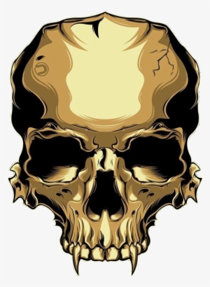 Black Skull Gold Teeth - Black Kidrobot PNG Image | Transparent PNG ...