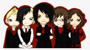 Image Black And White Library Chibi By Stardustsavior - My Chemical ...