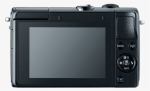 Back - Canon Eos M100 - Digital Camera - Mirrorless PNG Image ...