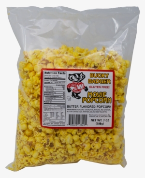 Bucky Badger Movie Popcorn - Bucky Badger PNG Image | Transparent PNG ...