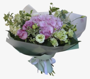 Pink Cloud Flower Shop Studio Flores - Garden Roses PNG Image ...