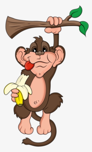 148 - Monkey Cartoon Smile PNG Image | Transparent PNG Free Download on ...