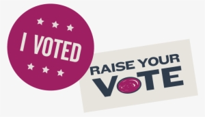 Raise Your Vote - Graphic Design PNG Image | Transparent PNG Free ...
