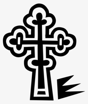 Vector Illustration Of Christian Orthodox Religious - Crucifix PNG ...