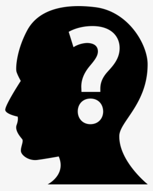 Human Head With A Question Mark Inside Comments - Question Mark Face ...