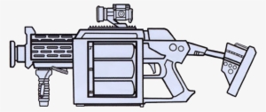 Grenade Launcher Line Art PNG Image | Transparent PNG Free Download on ...