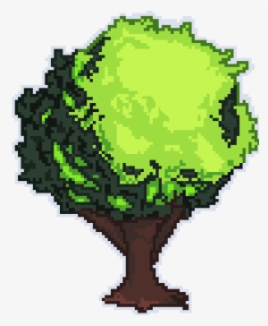 Jungle Tree - Jungle Tree Pixel Art PNG Image | Transparent PNG Free ...